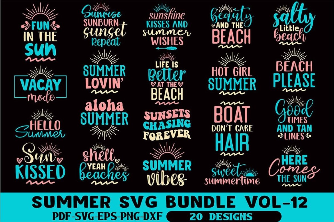 Summer SVG Bundle | Deeezy