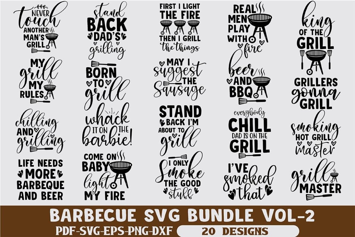 Barbecue SVG Bundle | Deeezy
