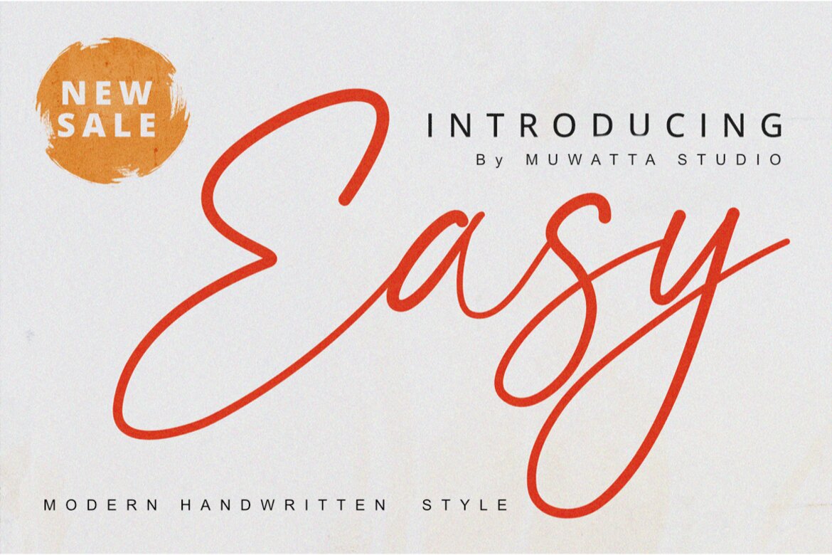 Easy Handwritten Font | Deeezy