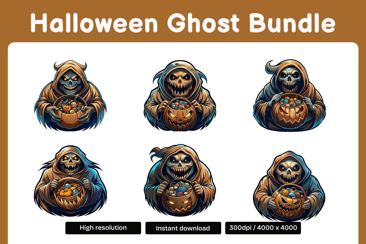 Halloween Ghost Bundle | Deeezy