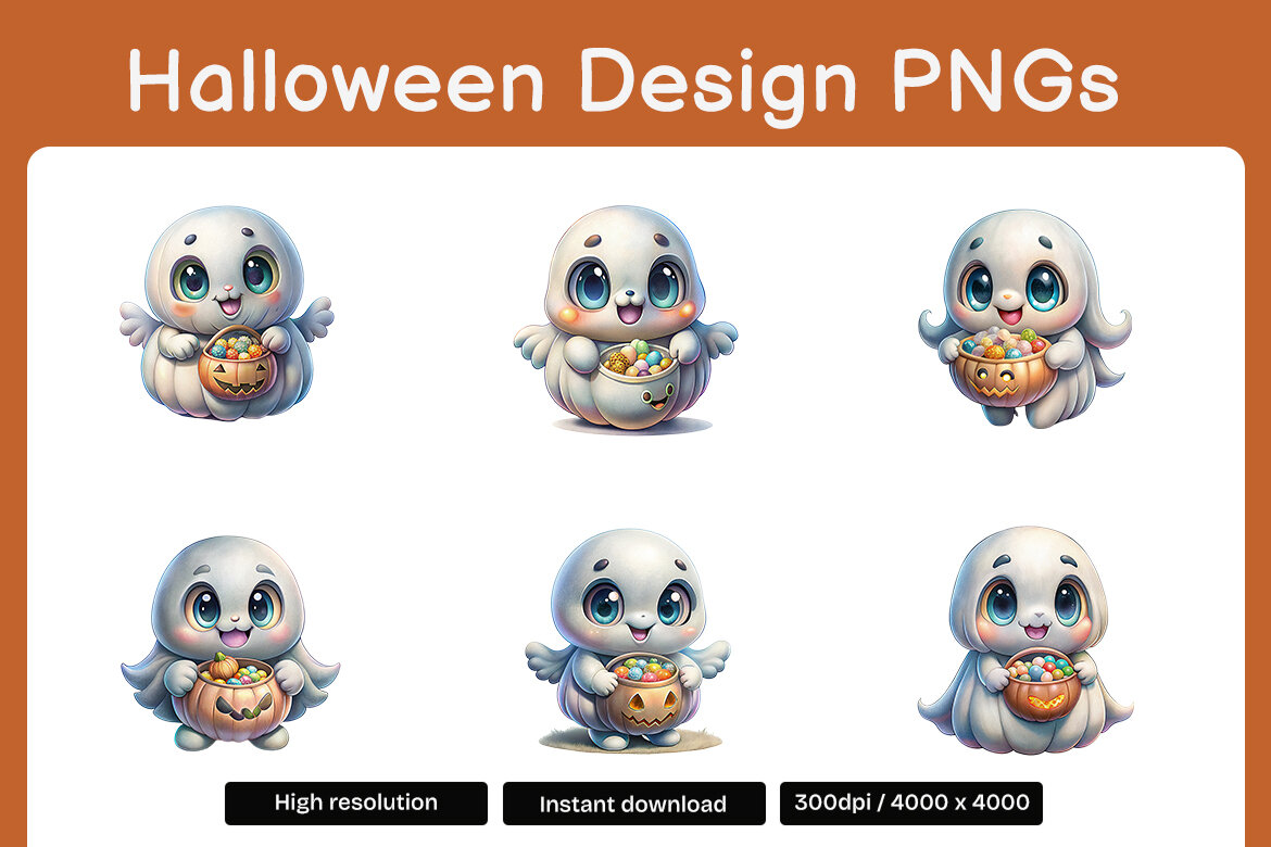 Halloween Ghost Bundle | Deeezy