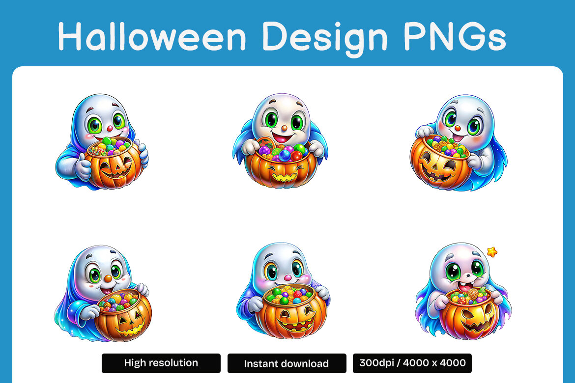 Halloween Ghost Bundle | Deeezy