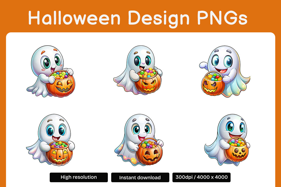Halloween Ghost Bundle | Deeezy