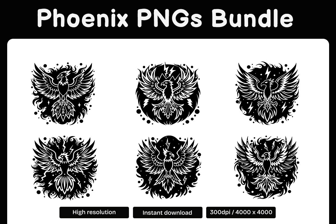 Phoenix PNGs Bundle | Deeezy