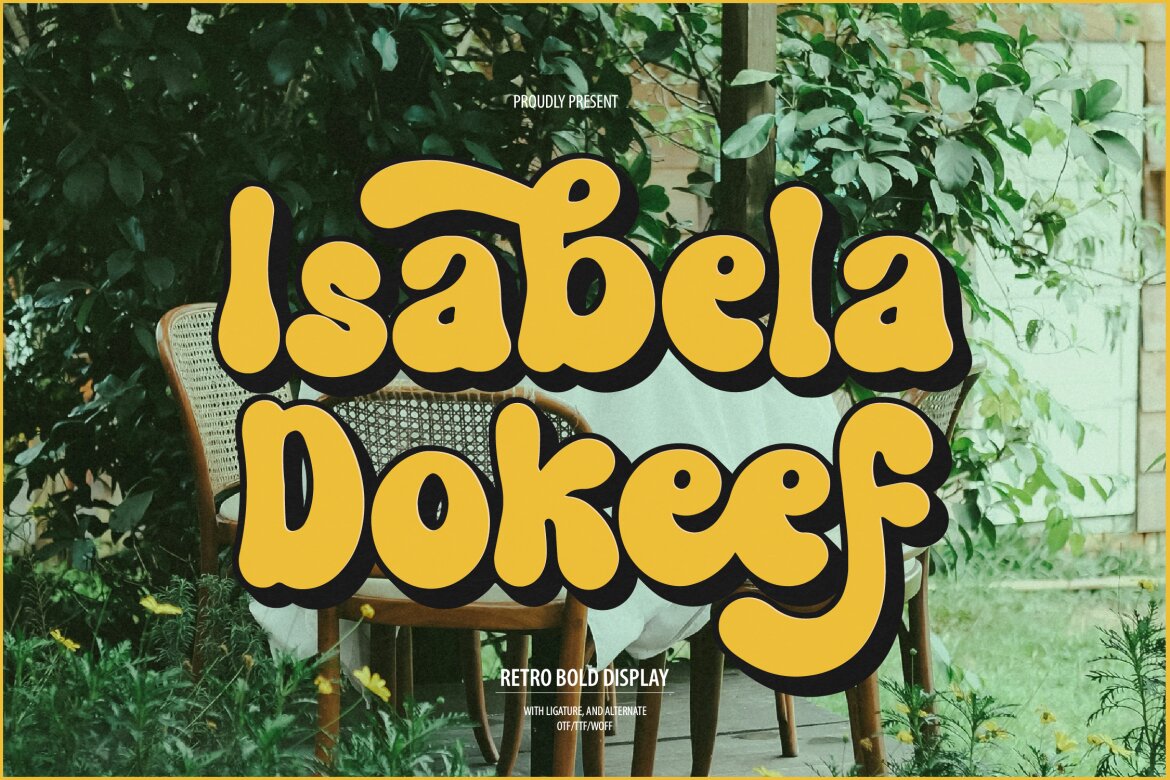 Isabela Dokeef | Retro Bold Display | Deeezy
