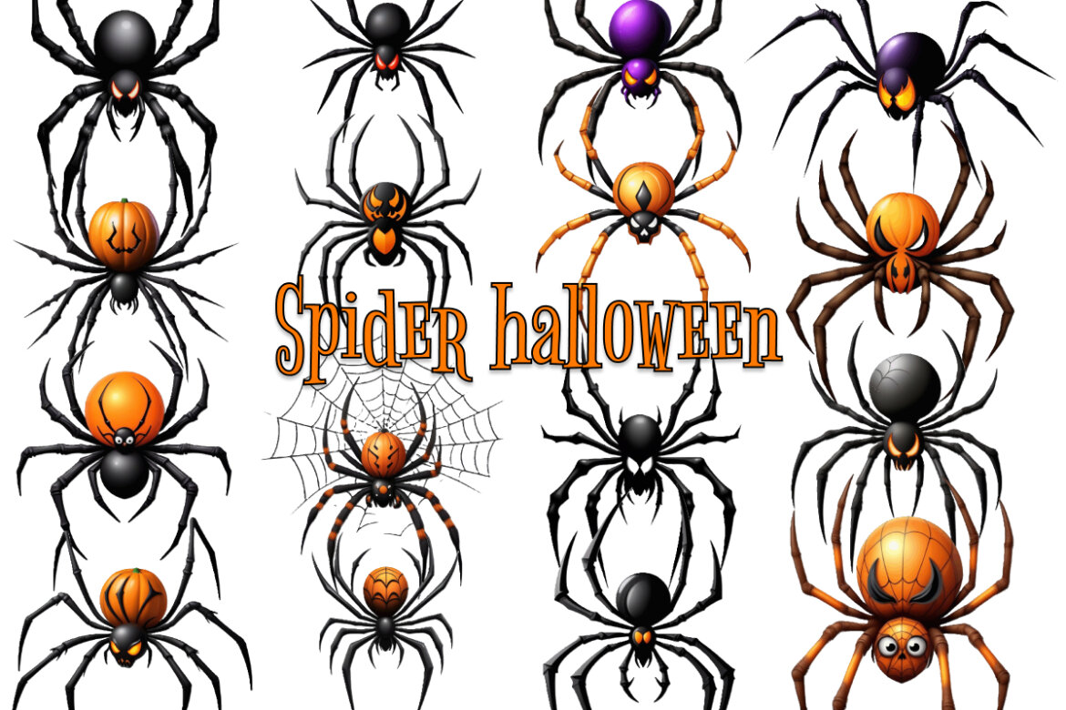 Spider Halloween Clipart | Deeezy
