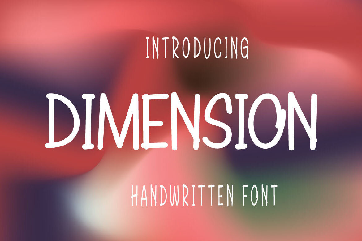 Dimension font | Deeezy