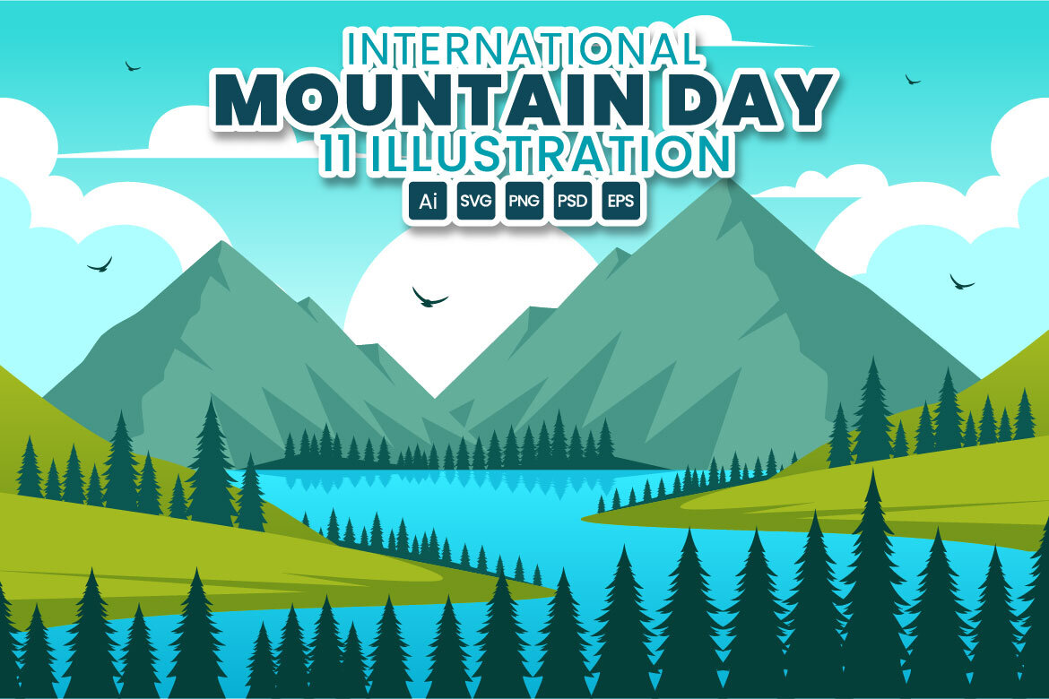 11 International Mountain Day Illustration | Deeezy