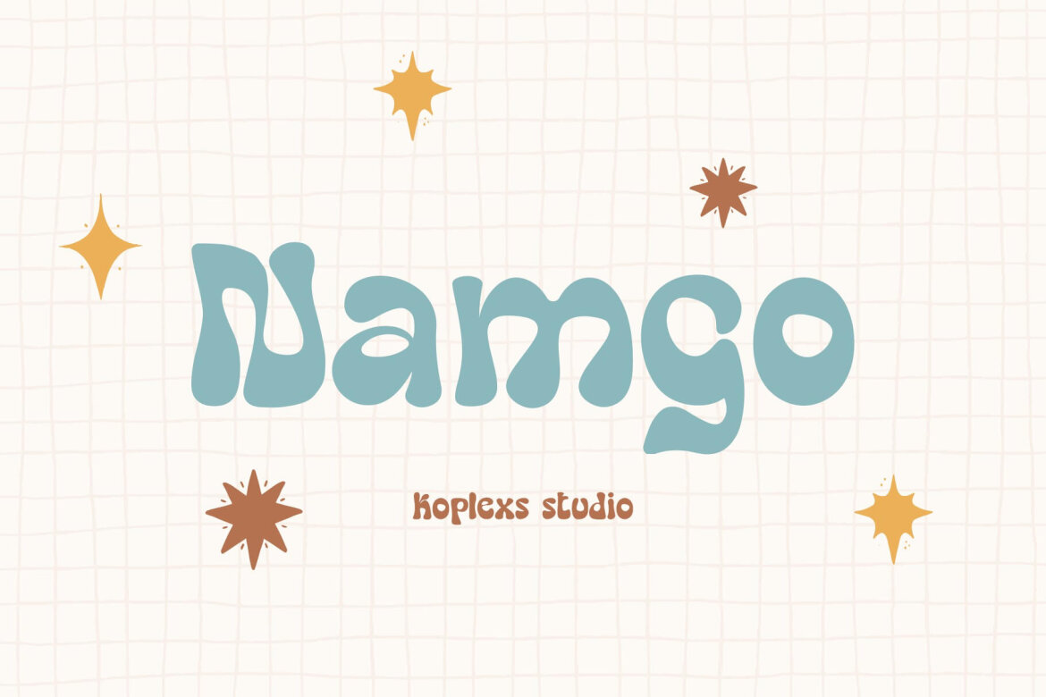 Namgo - Groovy Font | Deeezy