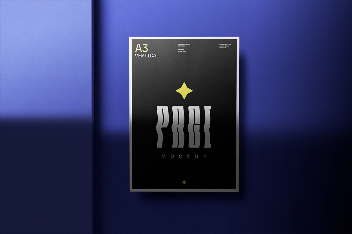 A3 Vertical Page Mockup 2 | Deeezy