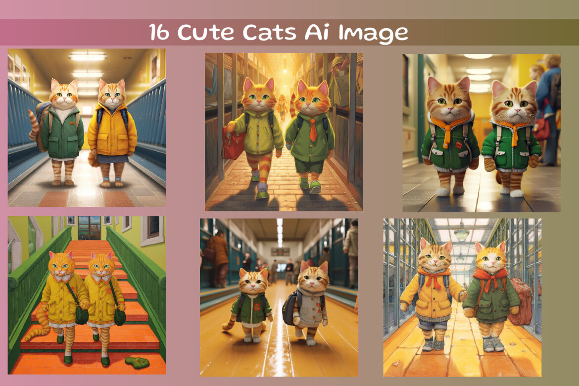Cute cats at school | Deeezy