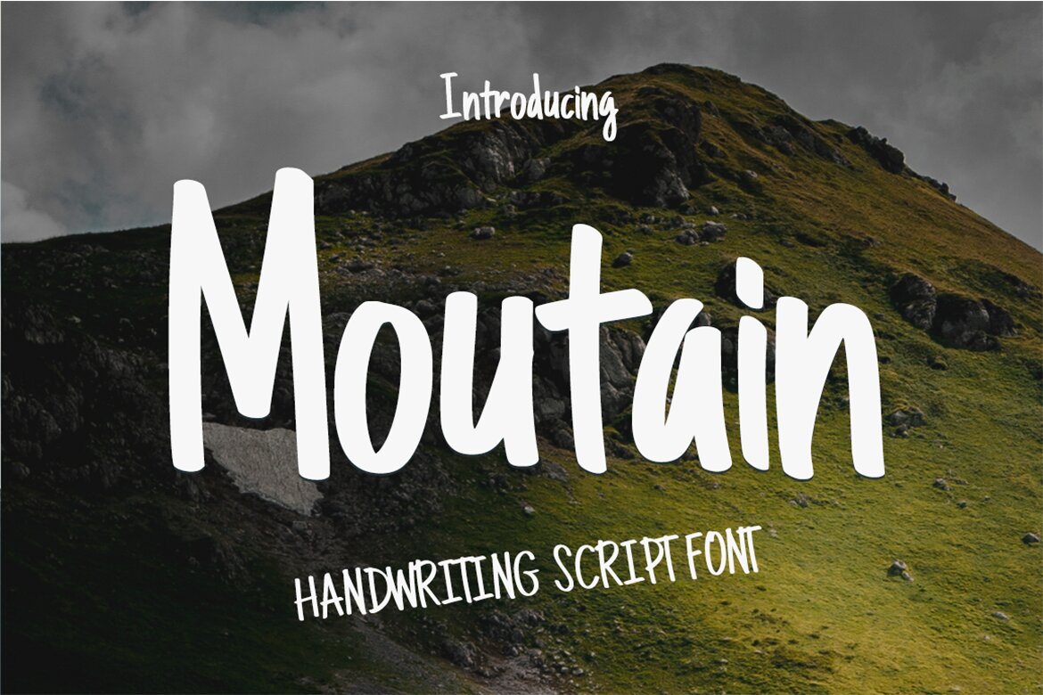 Mountain font | Deeezy