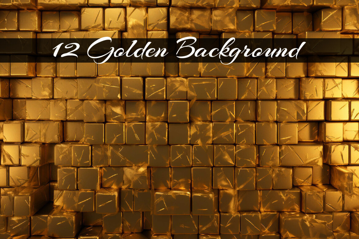 A golden brick texture background | Deeezy