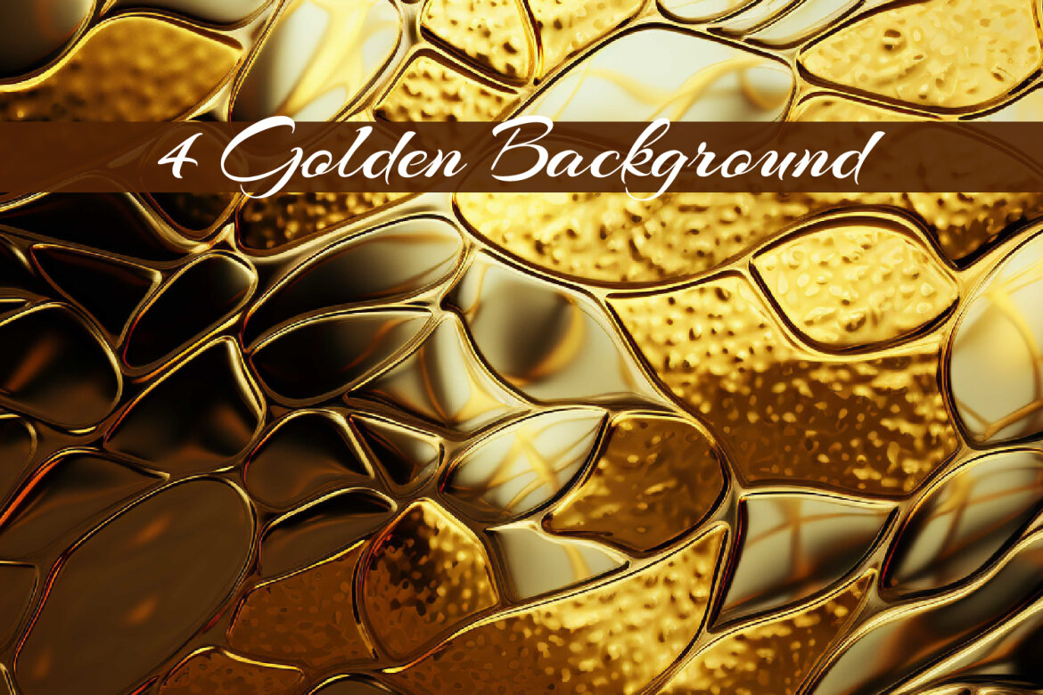 A golden mosaic texture background | Deeezy