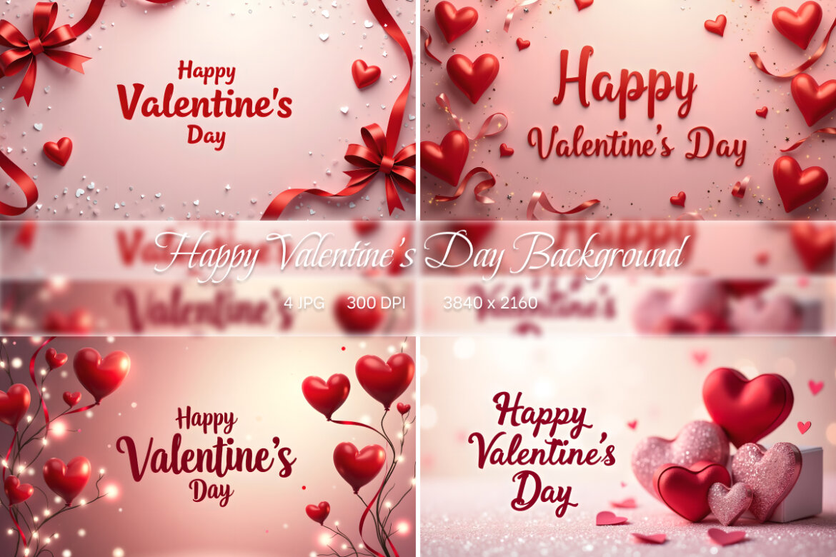 Happy Valentine’s Day Background | Deeezy