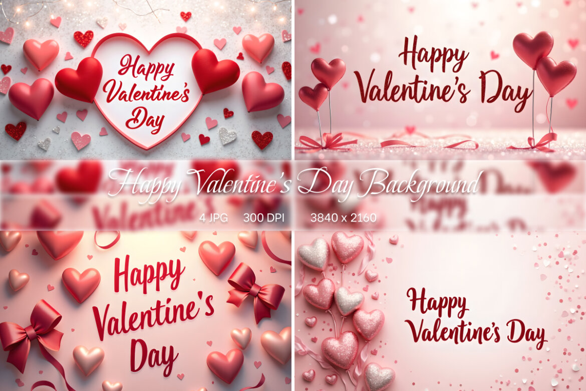 Happy Valentine’s Day Background | Deeezy