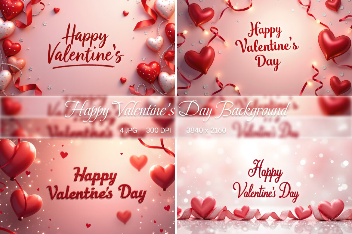 Happy Valentine’s Day Background | Deeezy