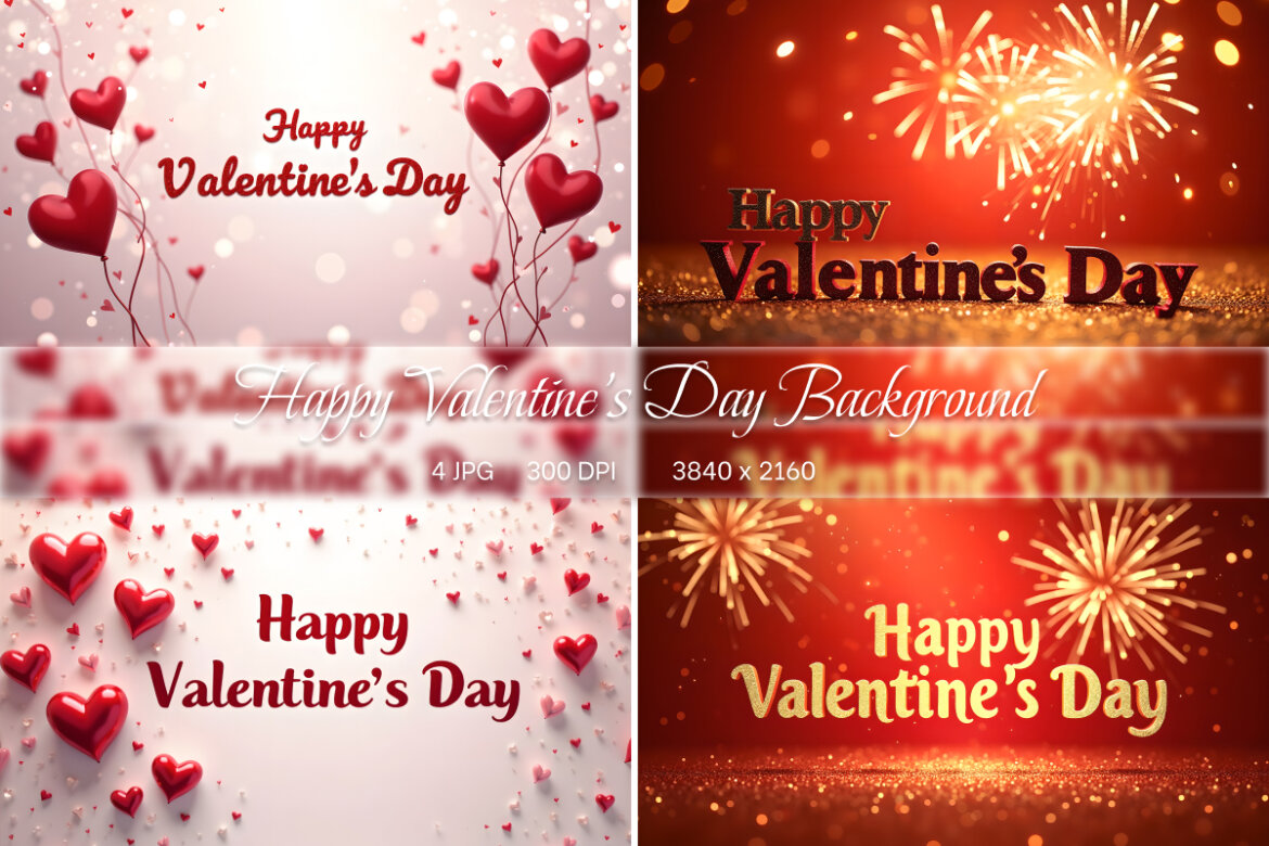 Happy Valentine’s Day Background | Deeezy