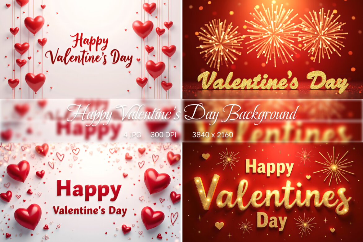 Happy Valentine’s Day Background | Deeezy