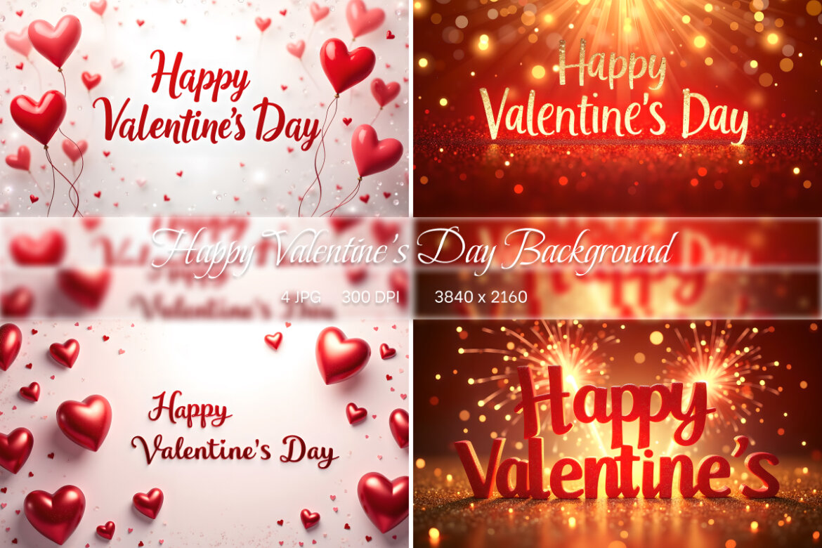 Happy Valentine’s Day Background | Deeezy