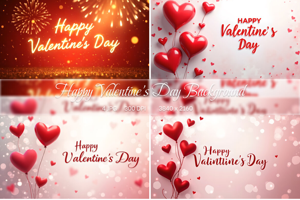 Happy Valentine’s Day Background | Deeezy