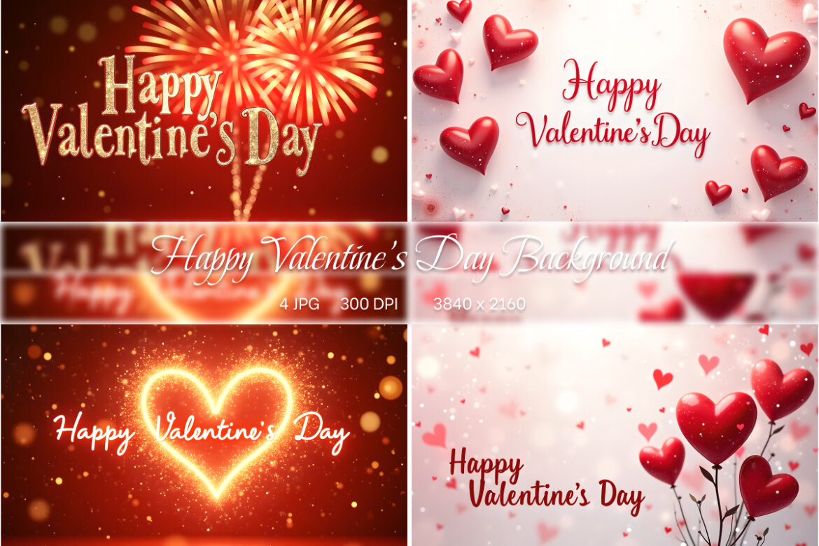 Happy Valentine’s Day Background | Deeezy