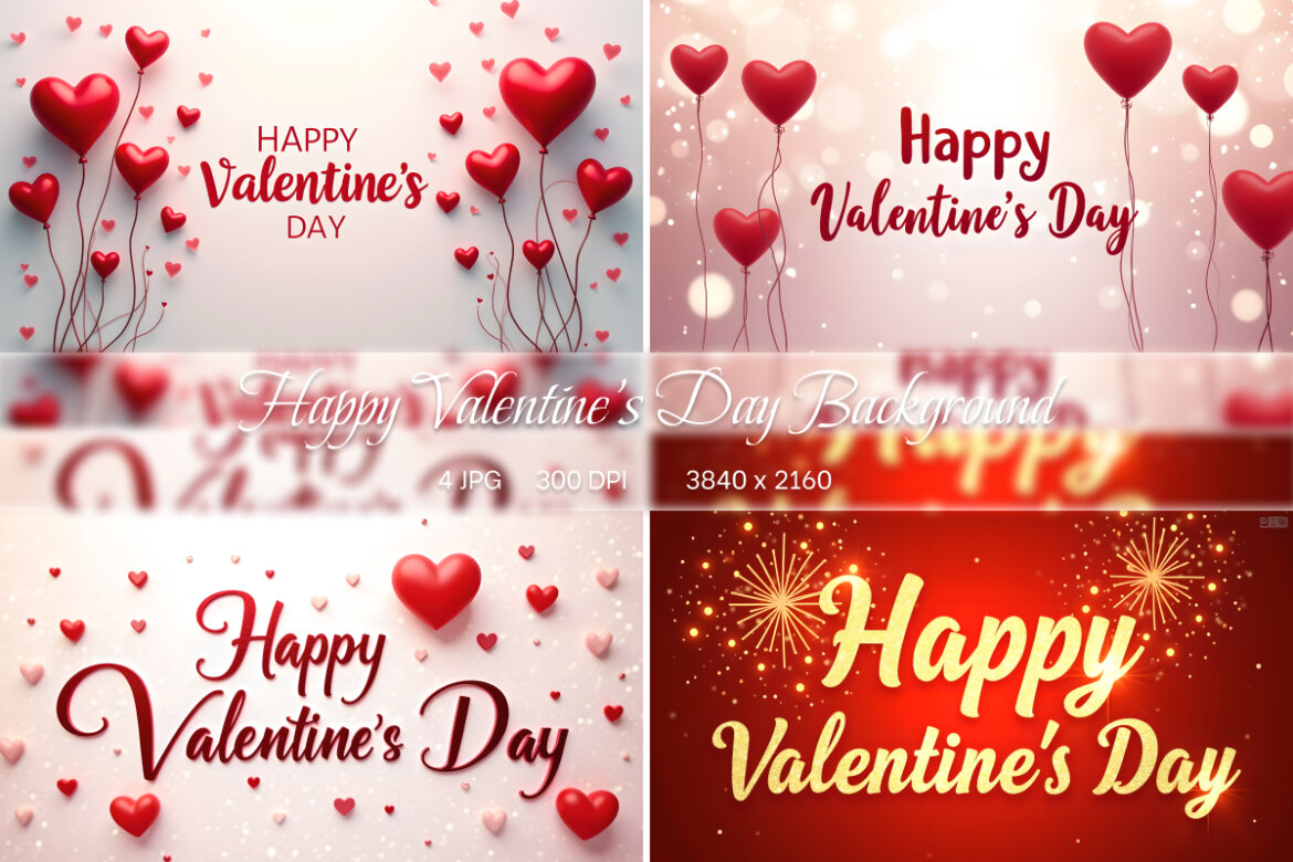 Happy Valentine’s Day Background | Deeezy