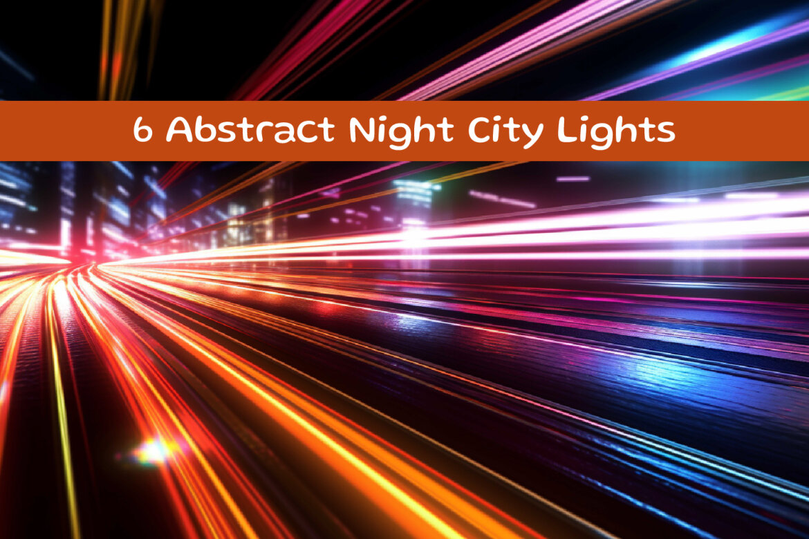 Abstract night city lights background | Deeezy