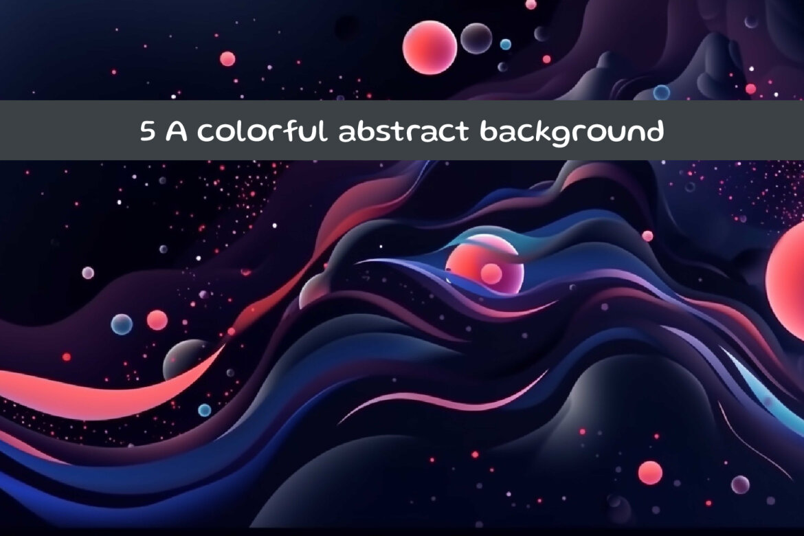 A colorful abstract background | Deeezy