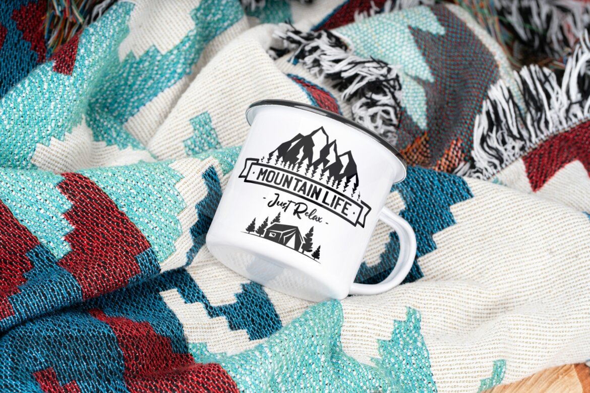 Camping SVG Silhouette Designs Mountain Tshirt Cutting PNG | Deeezy