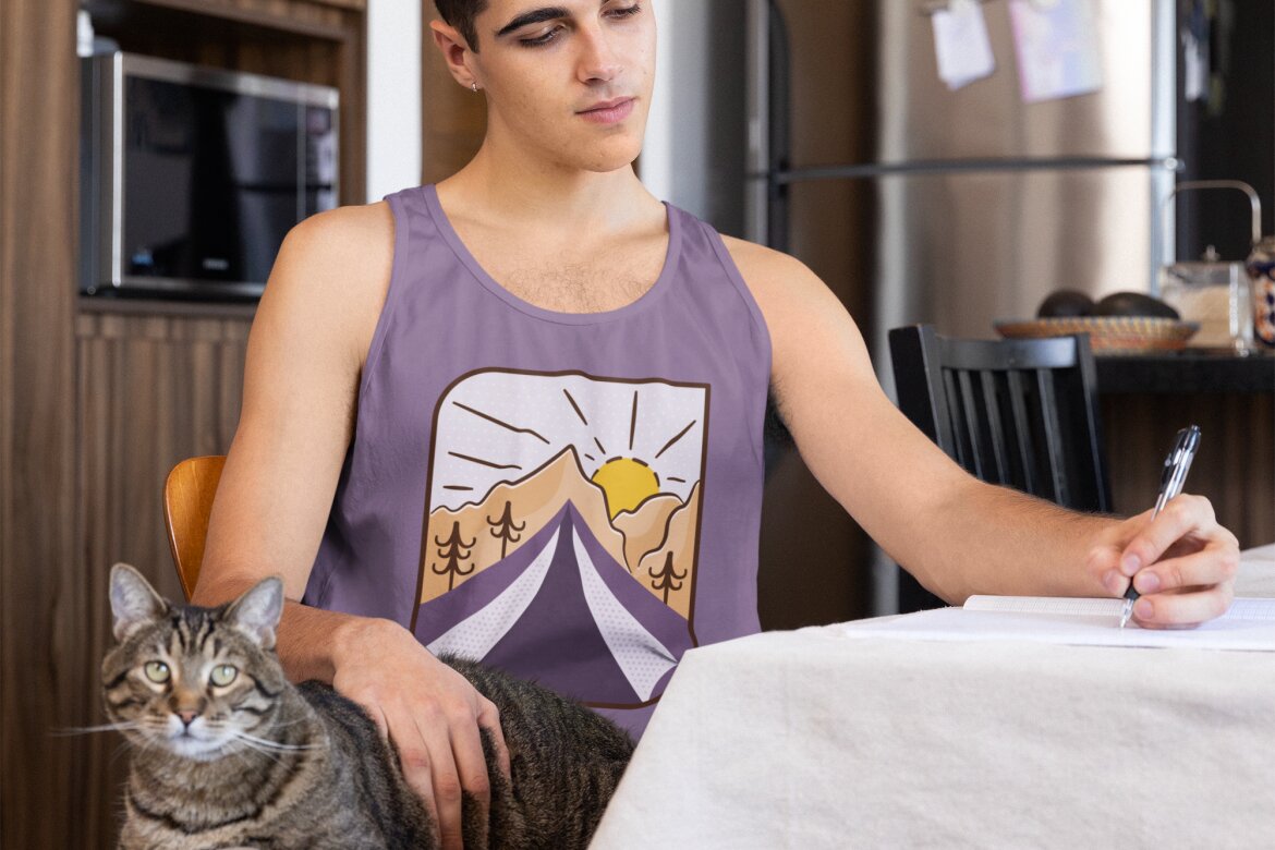 Summer Adventure Design SVG | Forest Camping Sticker PNG | Deeezy