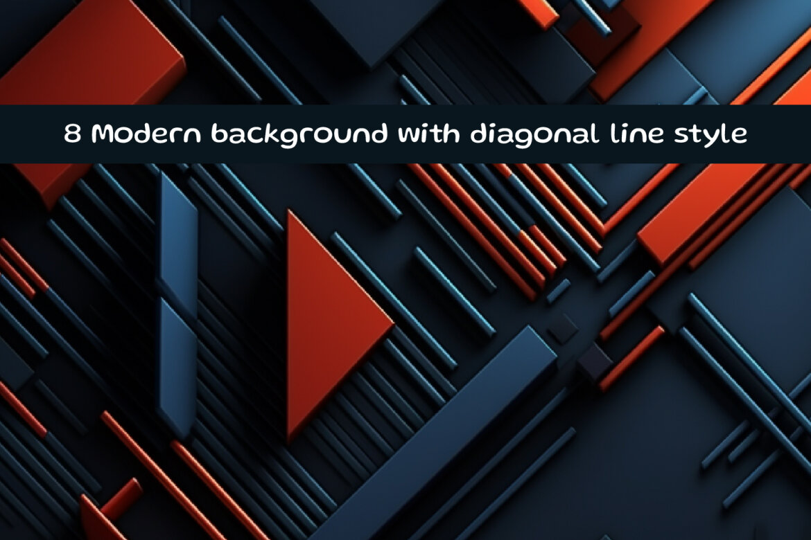 Modern background with diagonal line style background | Deeezy