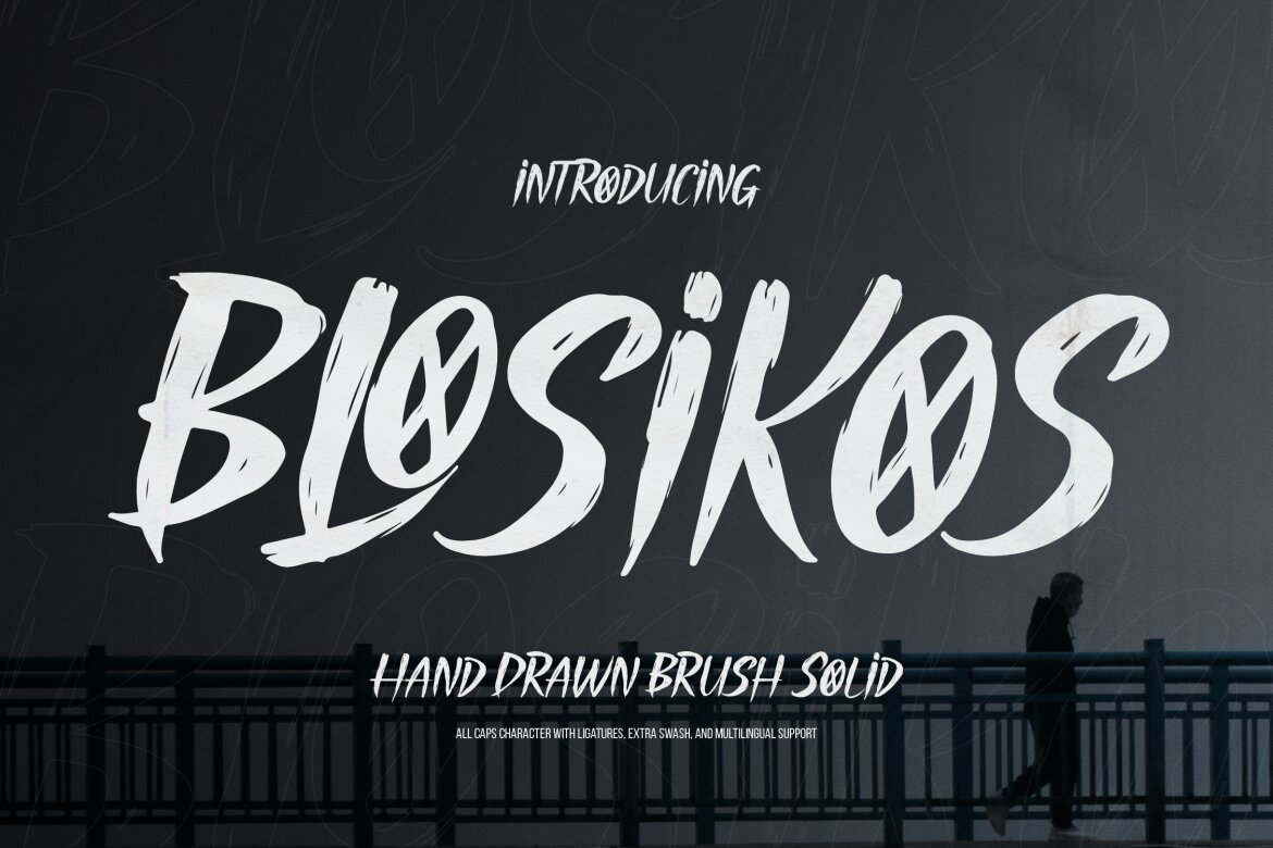 Blosikos | Hand Drawn Brush | Deeezy