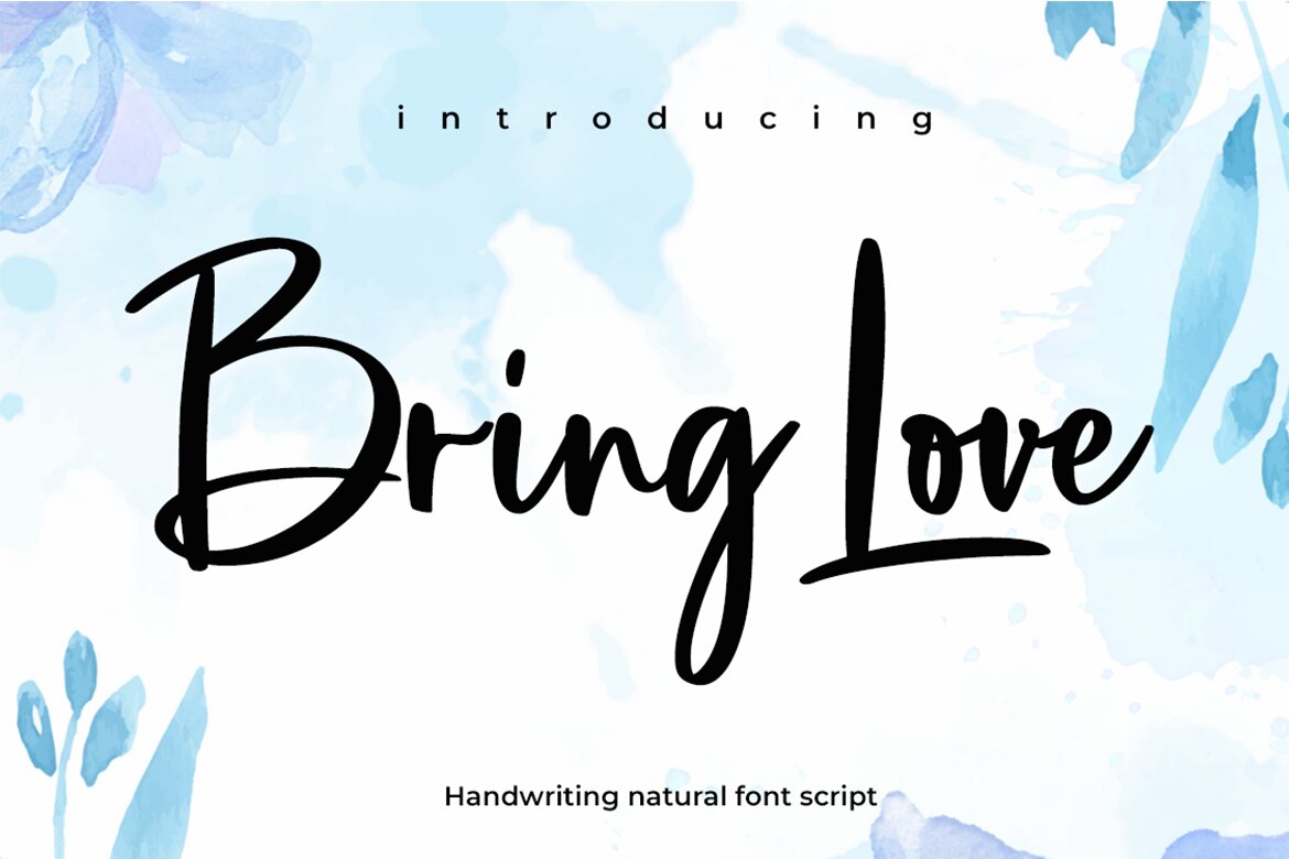 Bring love font | Deeezy