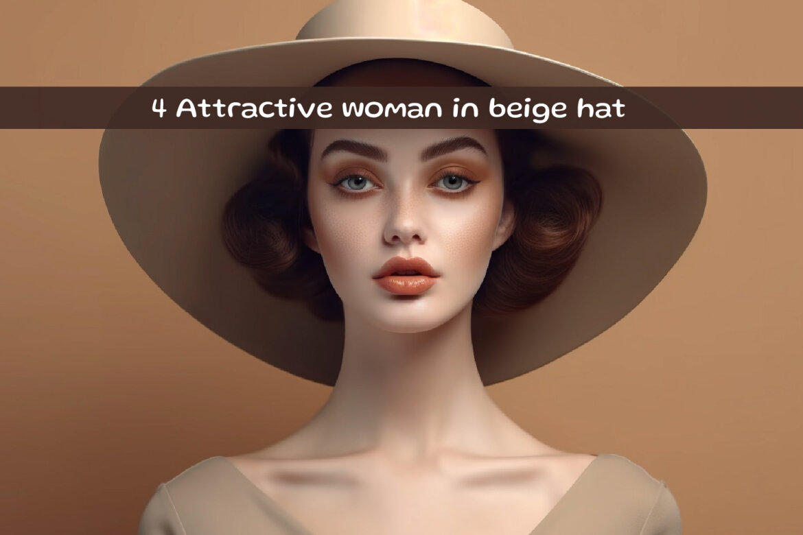 Attractive woman in beige hat | Deeezy