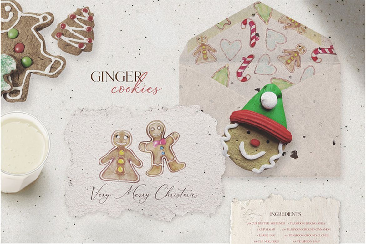 Gingerbread cookies set | Deeezy