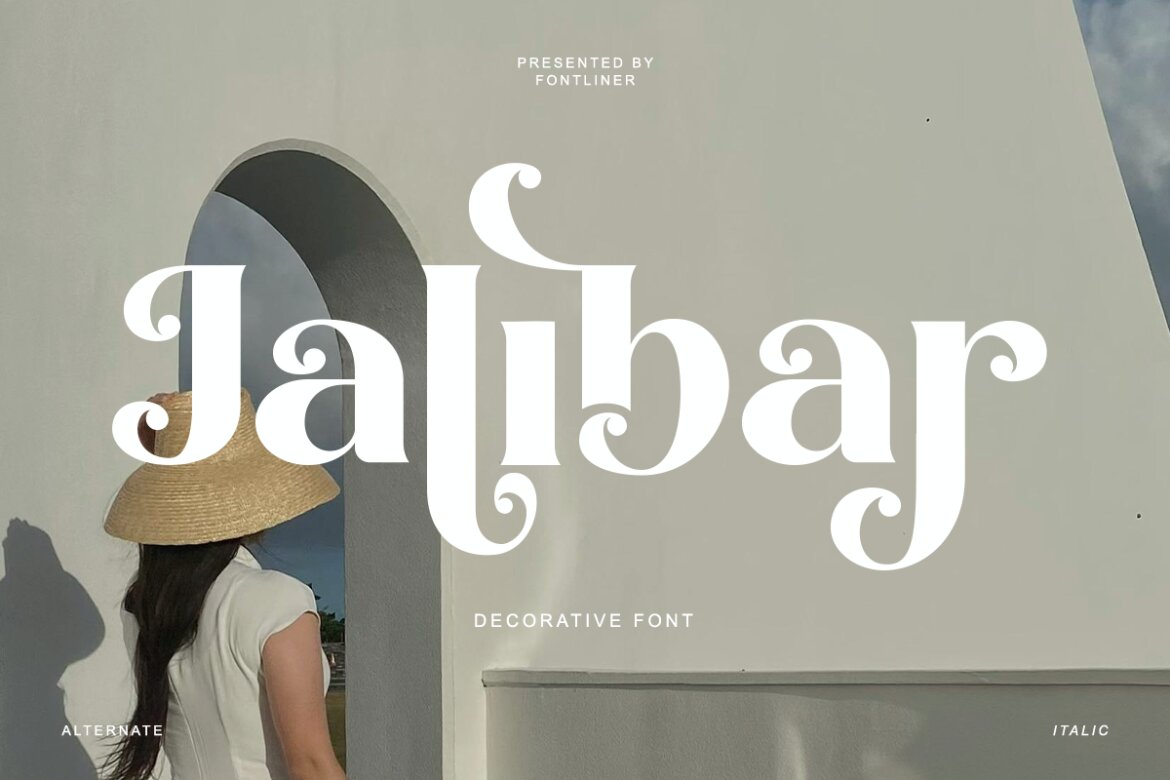 Jalibar - Decorative Font | Deeezy