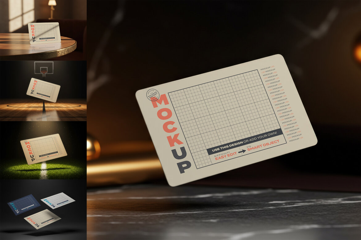 Identity Card Mockups | Deeezy