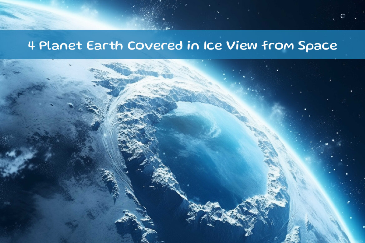 Planet Earth Covered in Ice View from Space | Deeezy