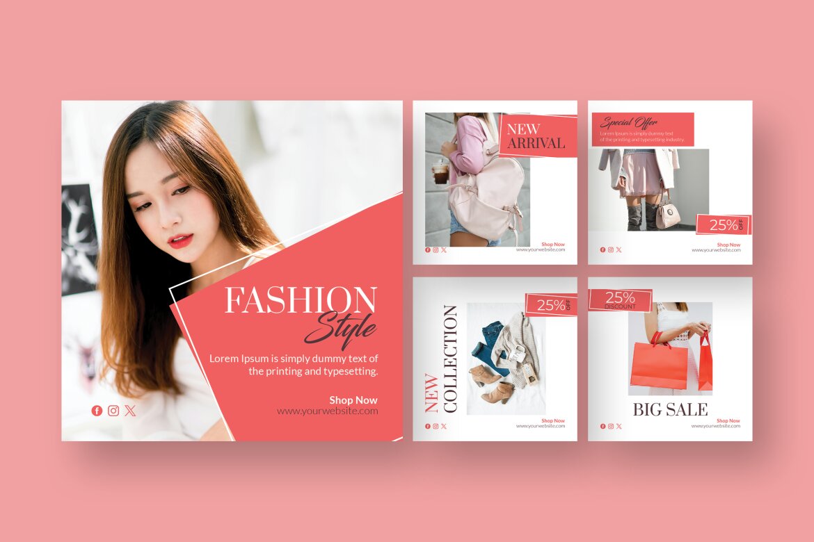 Fashion Style - Free Instagram Post | Deeezy