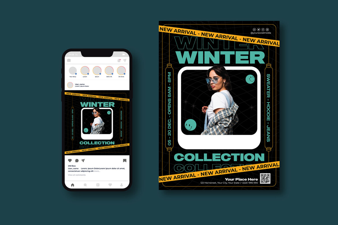 Winter Collection Flyer | Deeezy