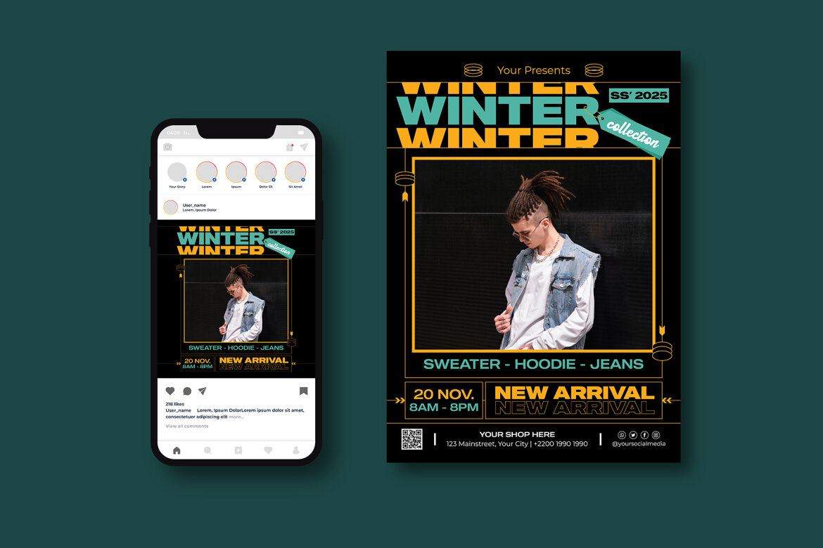 Winter Collection Flyer | Deeezy