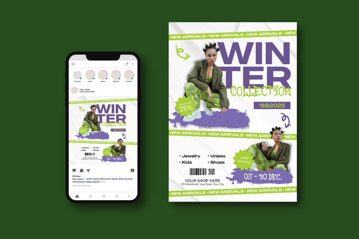 Winter Collection Flyer | Deeezy