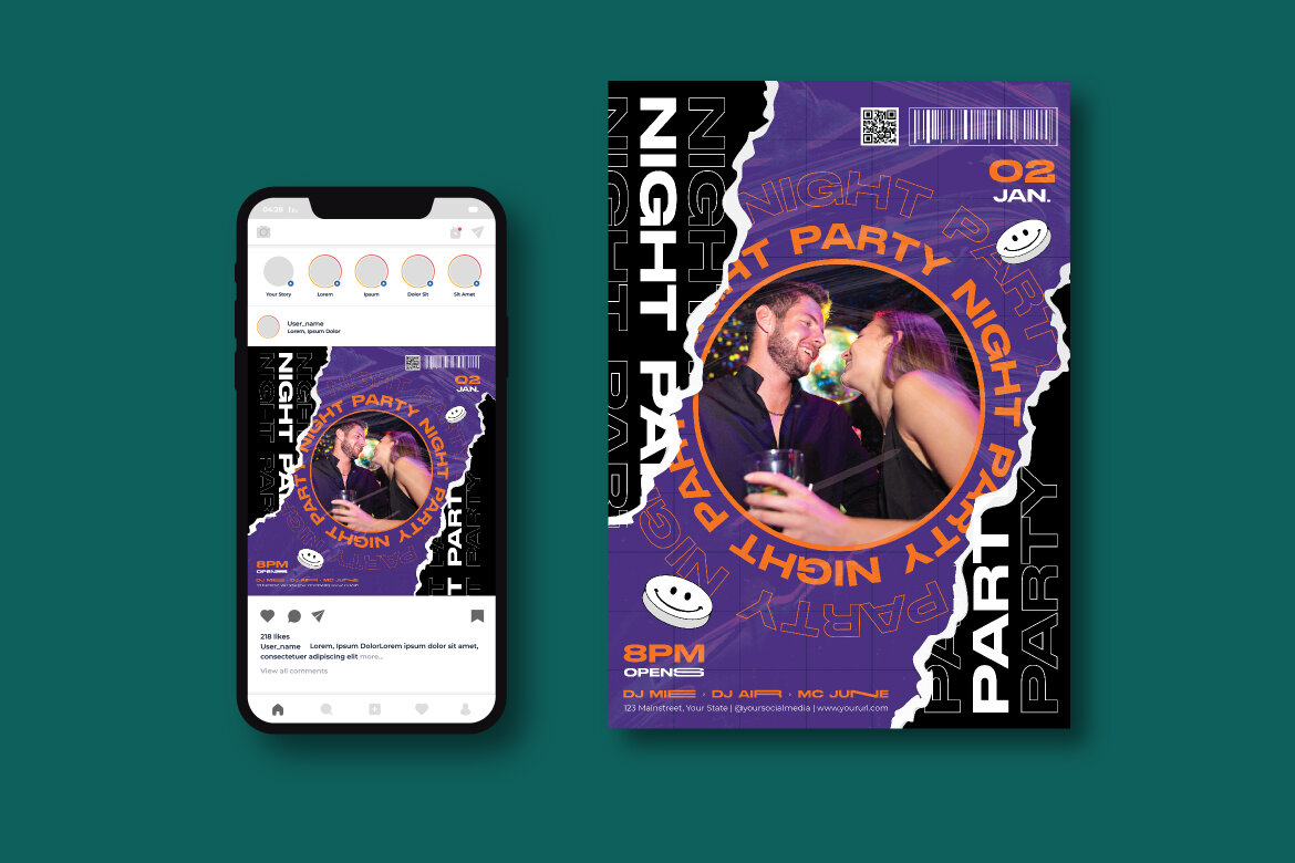 Night Party Flyer | Deeezy