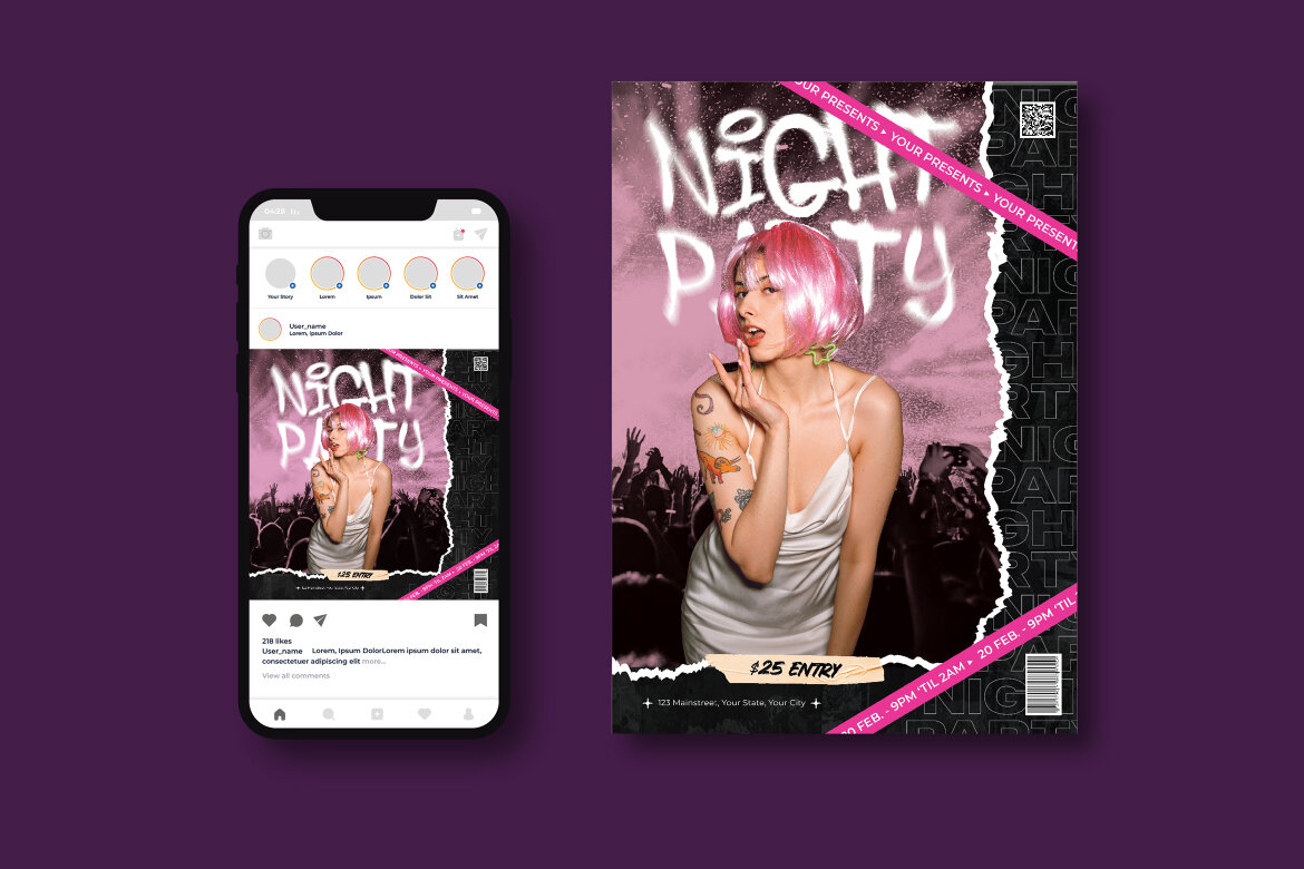 Night Party Flyer | Deeezy