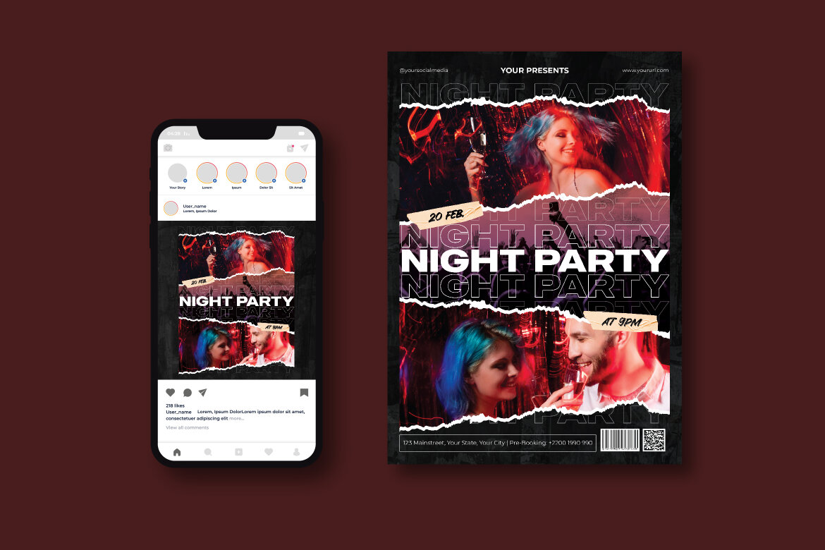 Night Party Flyer | Deeezy