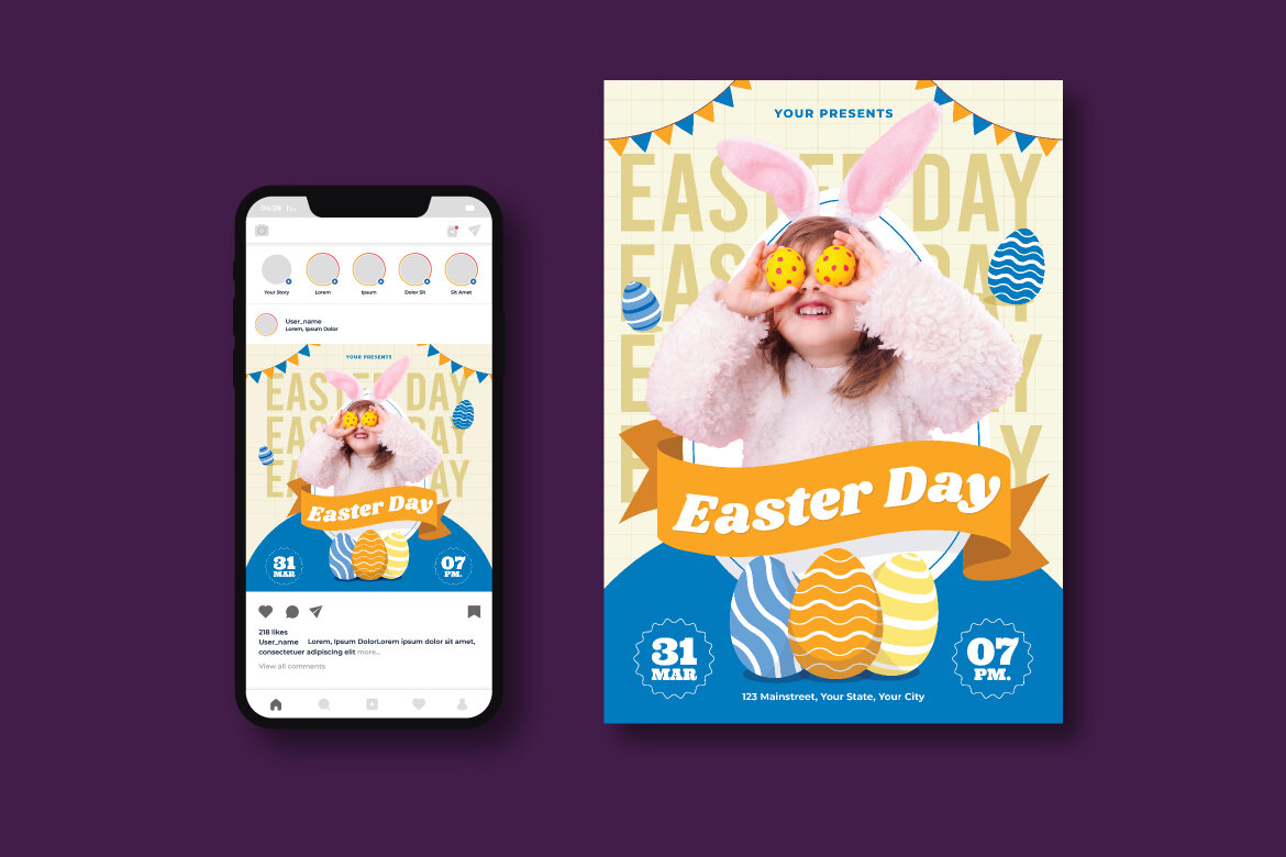 Easter Day Flyer | Deeezy