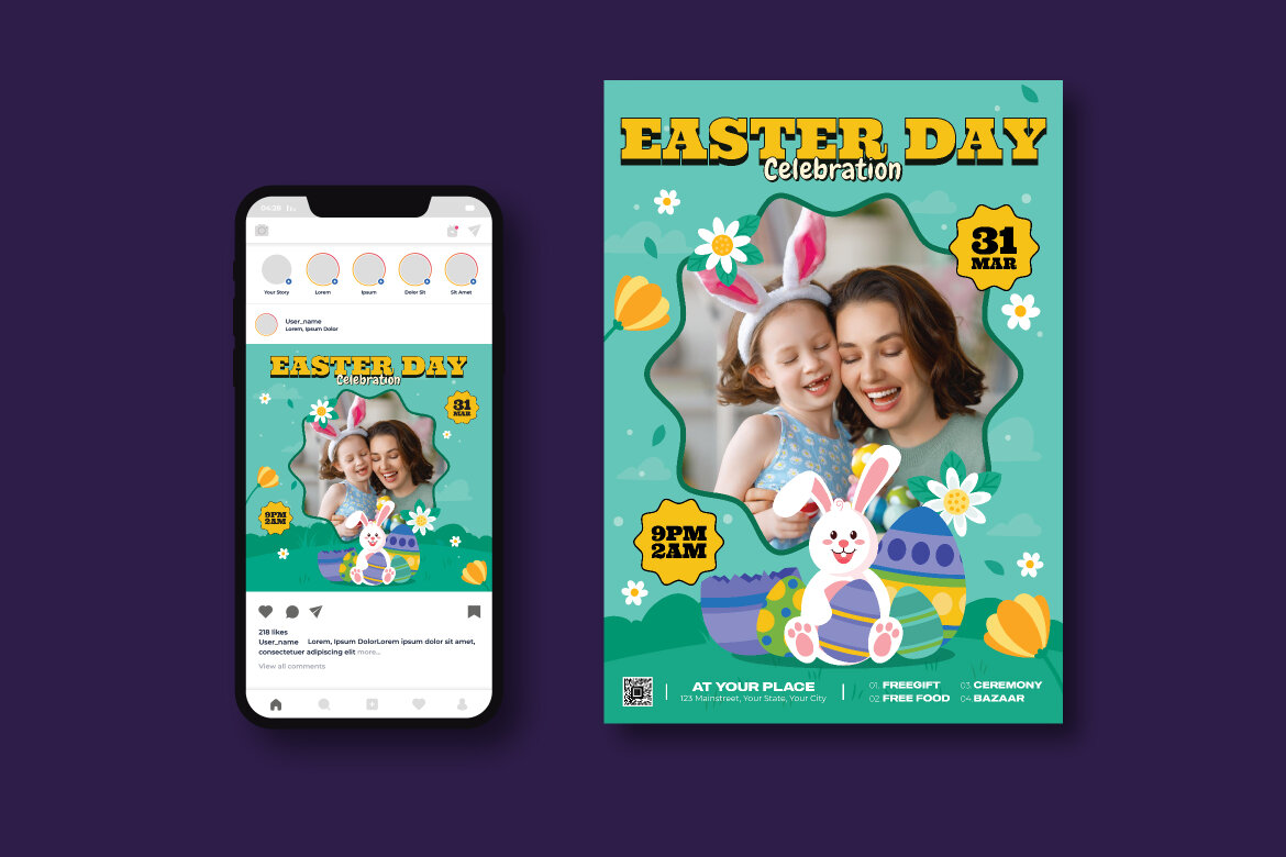Easter Day Flyer | Deeezy