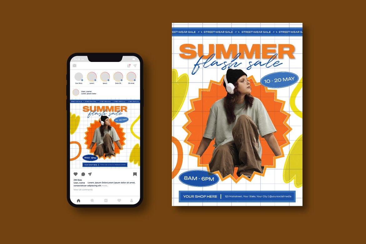 Summer Sale Flyer | Deeezy