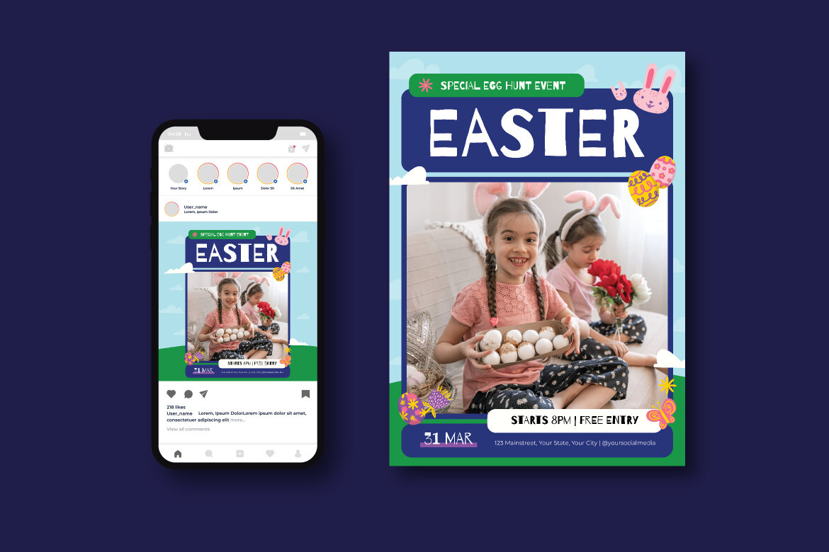 Easter Day Flyer | Deeezy